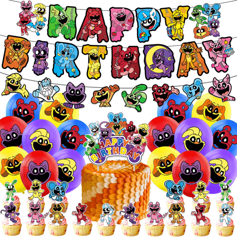 Smiling Critters Birthday Party Decorations | Smiling Critters Plush